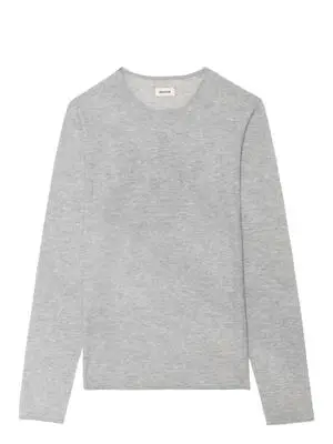 Zadig&Voltaire Motocross Graphic Knitwear - Grey
