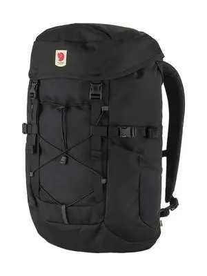 Fjallraven Logo-patch Backpack - Black