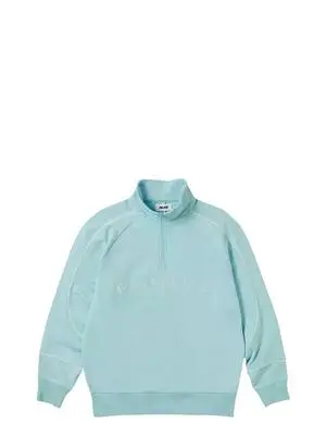 PALACE Piped Zip-up Sweatshirt - Blue