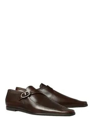 Tory Burch Twisted Monk Strap - Bark Brown
