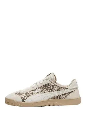 PUMA Club 5v5 Animal Print Sneakers - White