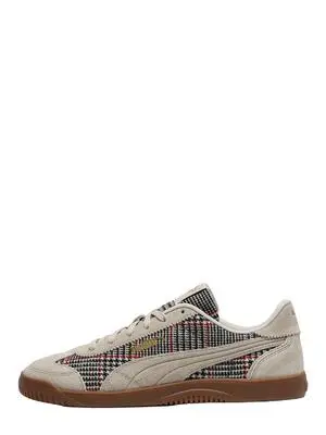 PUMA Club 5v5 Lux Plaid Sneakers Beige
