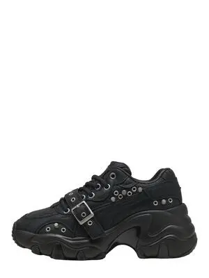 PUMA Pulsar Wedge Claw Platform Sneakers - Black