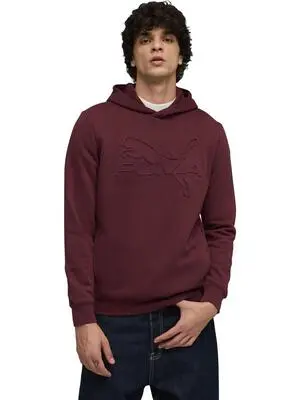 PUMA Essentials Fleece Hoodie Red