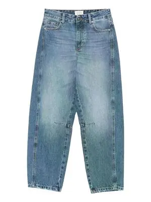 STAFF JEANS Wide-leg Cotton Jeans - Blue