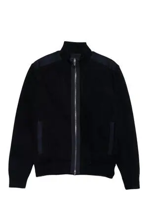 Paul & Shark Zip-up Wool Cardigan - Blue