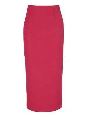 Roland Mouret High-rise Pencil Skirt - Pink