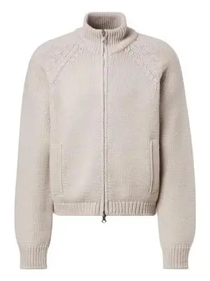 Our Legacy Ultra Wool Zip-up Cardigan - Beige