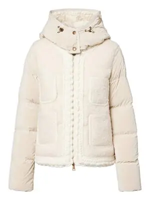 Moncler Ripaelle Down Jacket Beige