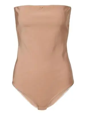 COURREGES Courrèges Jersey Bodysuit - Beige