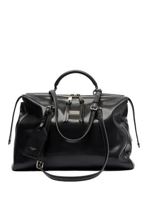 Dolce & Gabbana Vittoria Leather Tote Bag - Black