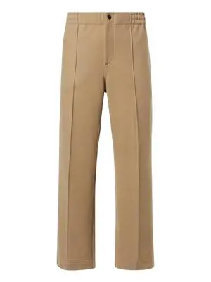 Moncler Pleated Straight Pants - Beige