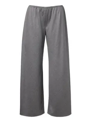 THE ROW Gala Virgin Wool Wide-leg Pants - Grey