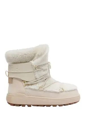 BOGNER Chamonix Shearling-Trimmed Suede Snow Boots