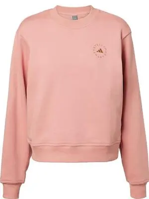 Adidas By Stella McCartney Cotton Sweatshirt - Pink