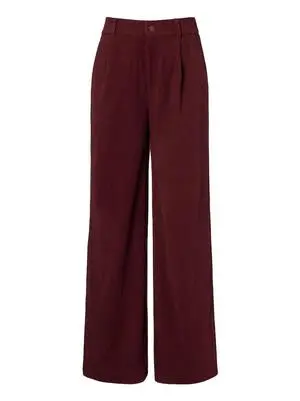 Varley Floris Corduroy Wide-leg Trousers - Brown