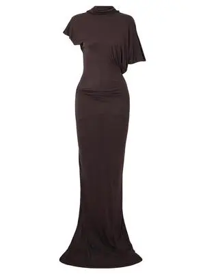 Rick Owens Lilith Jersey Gown - Brown