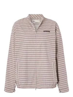 Tory Burch Checked Twill Jacket - Neutrals