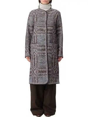 Etro Long Coat - Burgundy