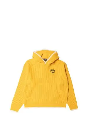 StÜssy Stussy X Wales Bonner Cashmere Hoodie Yellow
