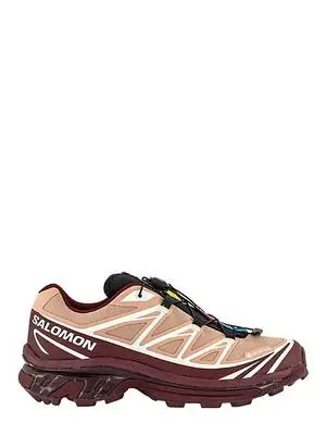SALOMON XT-6 GTX Woven Low-Top Trainers Mahogany Rose