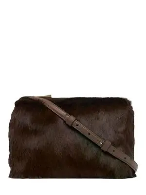 Marsèll Faux-fur Shoulder Bag - Brown