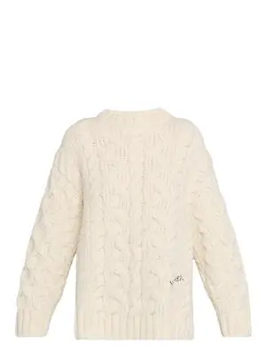 MOTHER The Biggie Cable-Knit Sweater