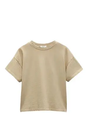 Rag & Bone Kelly Boxy Crewneck Tee - Skblu