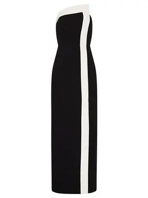 MILLY Garcelle Strapless Maxi Dress