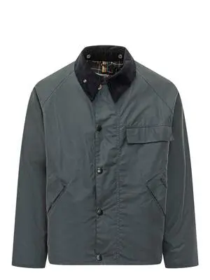 BARBOUR X PAUL SMITH Waxed Jacket - Green