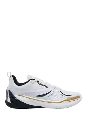 RIGORER Ar3 Hitman Athletic Sneakers - White/black/gold