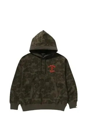 A BATHING APE Asia Camo Pullover Relaxed Fit Hoodie Olive/olivedrab Green