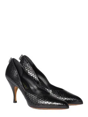 MIU MIU Ayers Leather Pumps