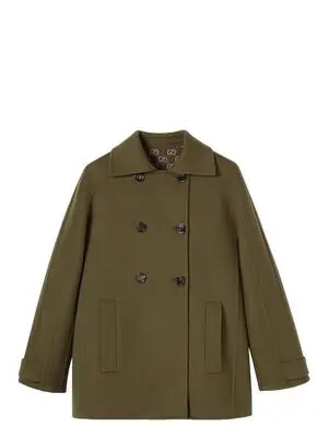 GUCCI Wool Double-Breasted Coat