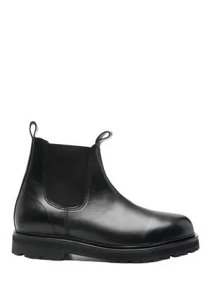 Studio Nicholson Leather Chelsea Boots - Black