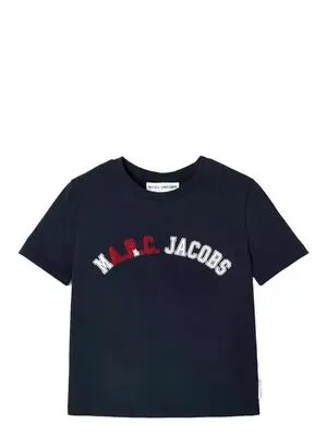 Marc Jacobs Logo-print T-shirt - Blue
