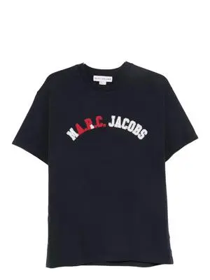 A.p.c. Logo-appliqué T-shirt - Blue