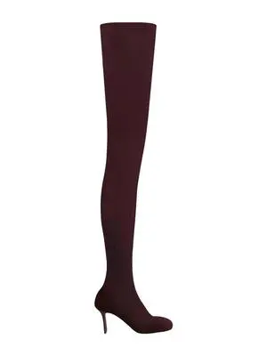 COURREGES Square-toe Over-the-knee Boots - Red