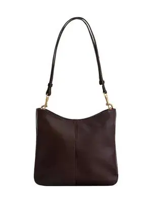 YU MEI Joan Zip Shoulder Bag - Brown