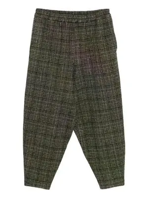 TOOGOOD Acrobat Checked Trousers - Brown