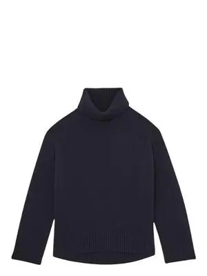 REISS Turtleneck Wool-Cashmere Sweater