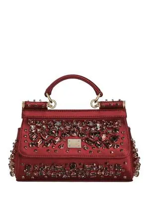 Dolce & Gabbana Sicily Handbag - Red