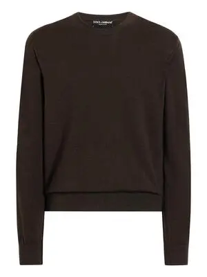 Dolce & Gabbana Wool And Cashmere Pullover - Brown