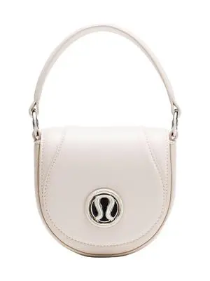 Lululemon Leather Alternative Mini Crossbody Bag Cashew
