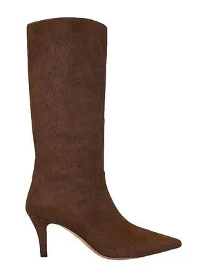 Lola Cruz Pony Hair Mid-calf Boots - Cuero
