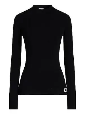 Burberry Crewneck Long-sleeve Sweater - Black