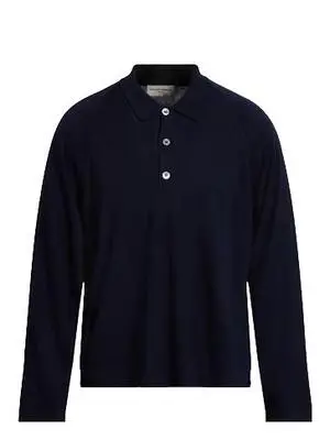 Officine Générale Virgin Wool Sweater - Navy