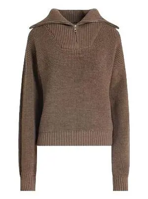 Officine Générale Merino Wool Half-zip Sweater - Grey