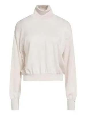Herno Turtleneck Virgin Wool Top - White