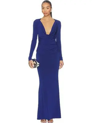 Katie May Clemence Gown - Navy